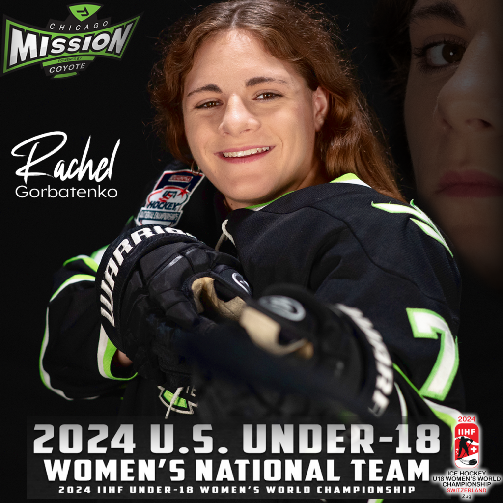 Gorbatenko Selected to the Women’s National Team – Chicago Mission Tier ...