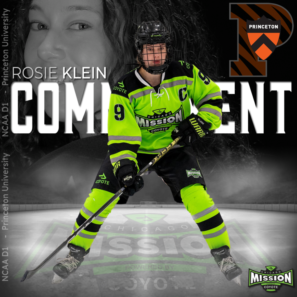 Girls U19 Rosie Klein Commits to Princeton – Chicago Mission Tier I AAA ...