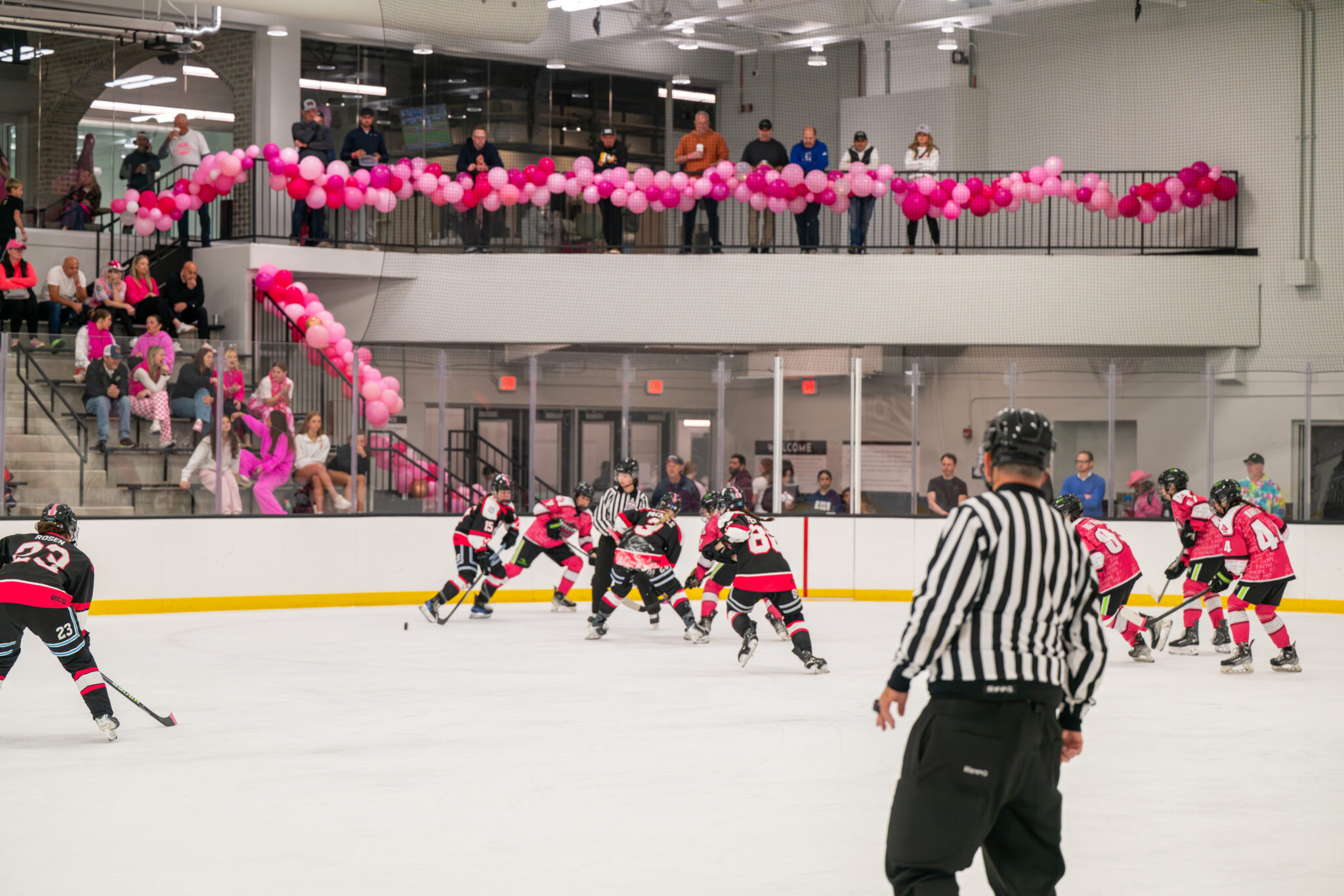 Pink-In-The-Rink – HUGE SUCCESS! – Chicago Mission Tier I AAA Hockey