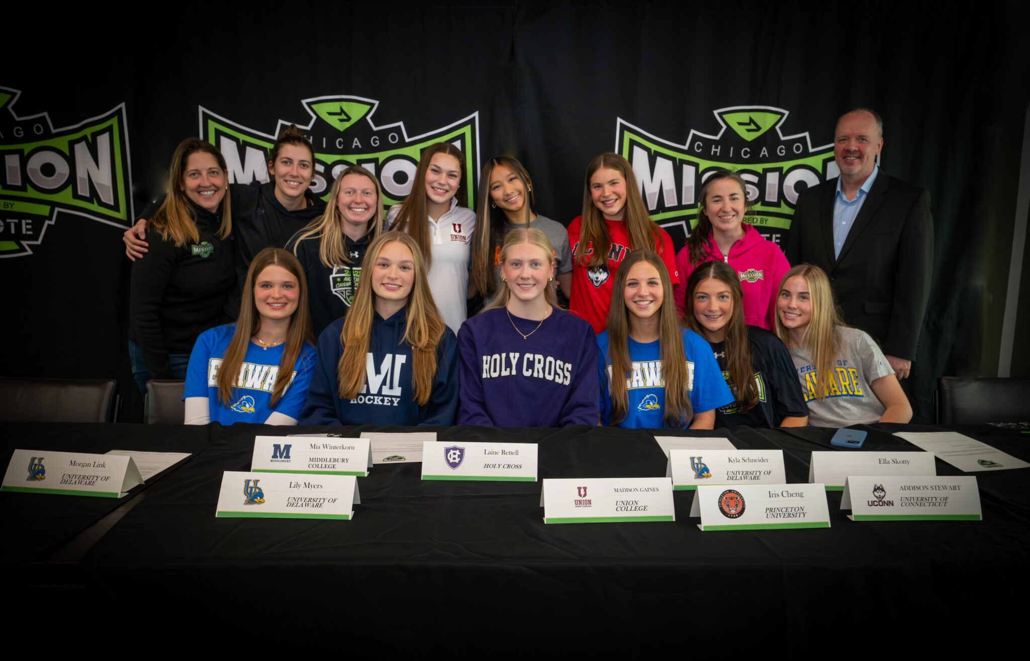 Women’s NCAA National Signing Day – Chicago Mission Tier I AAA Hockey